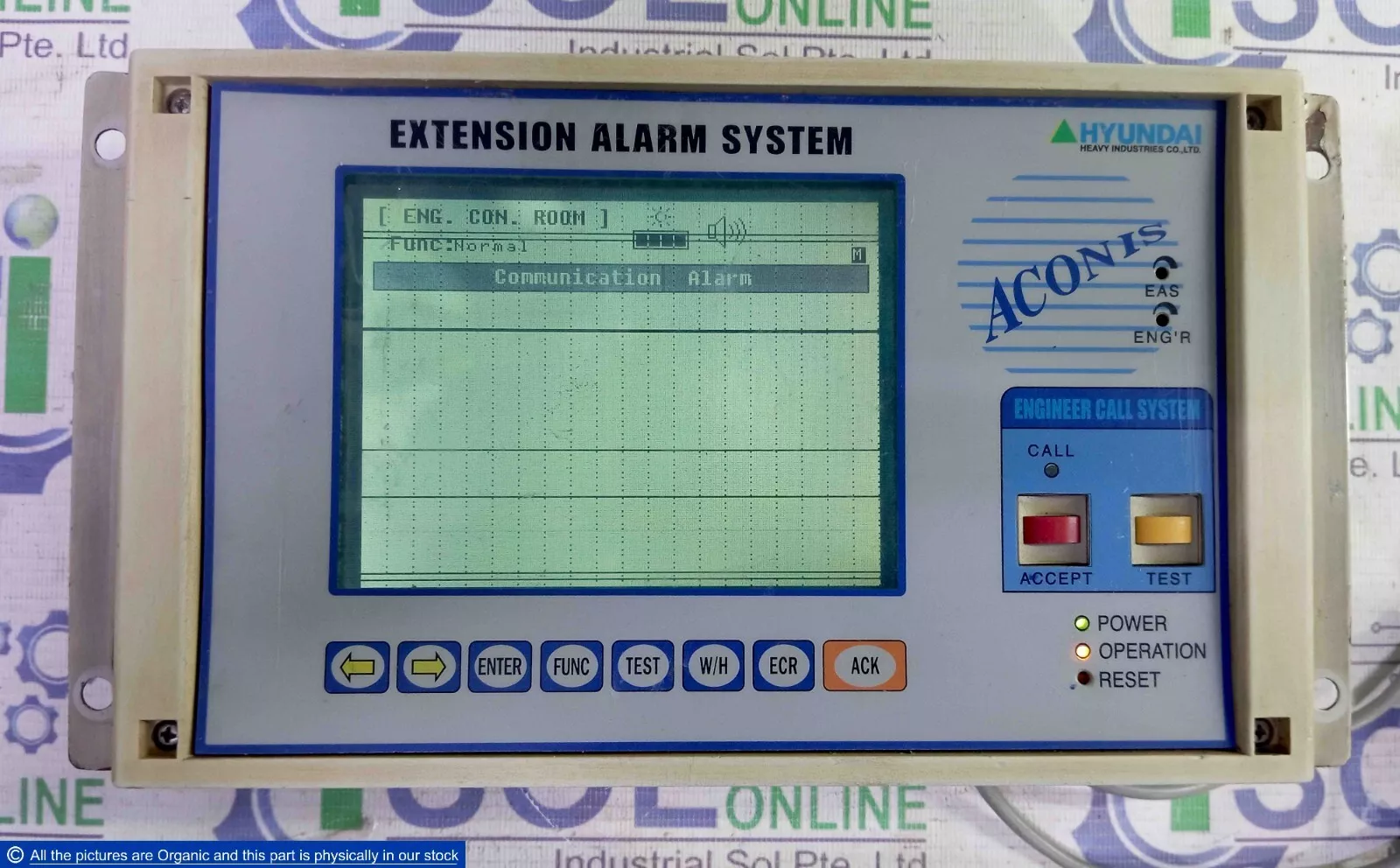 Hyundai ACONIS Extension Alarm System For Marine Engine Control Room - Industrial SOL Pte Ltd