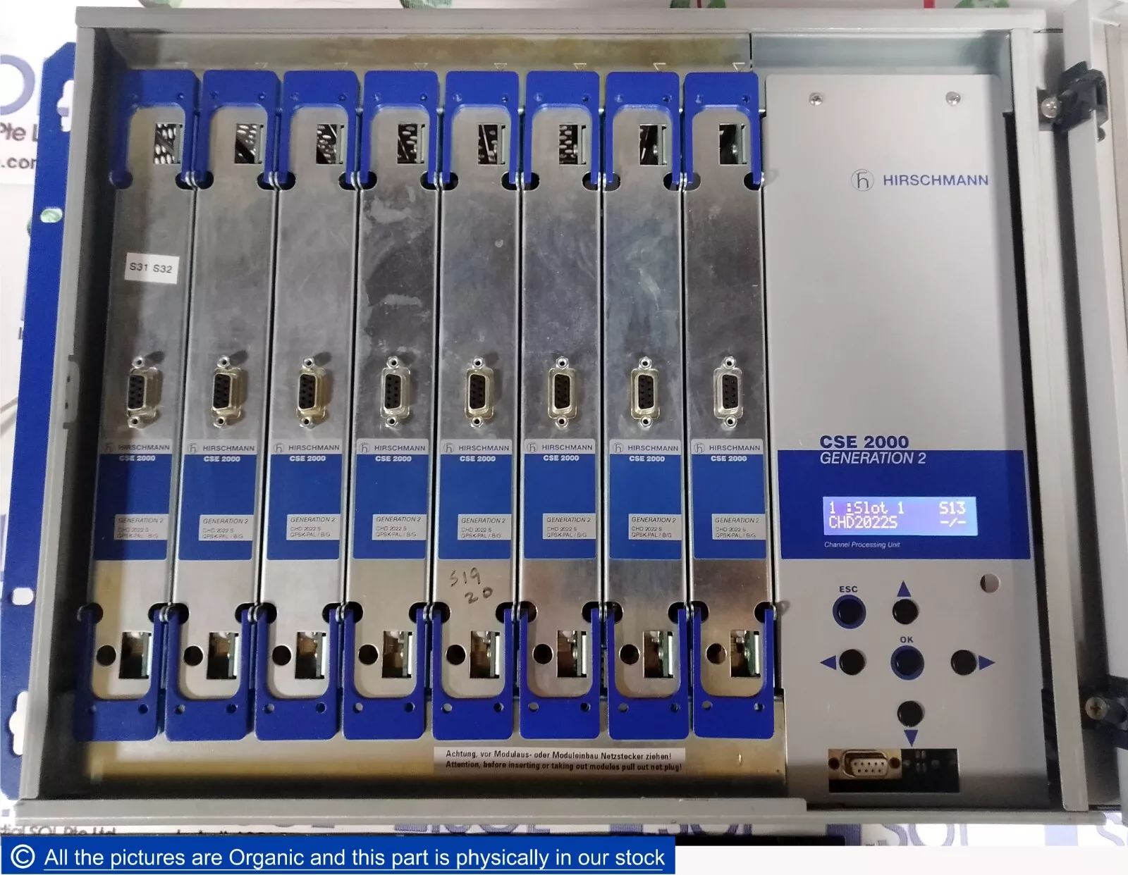 Hirschmann TV Channel Processing Unit CSE 2000 Generation 2 940137-101 ...