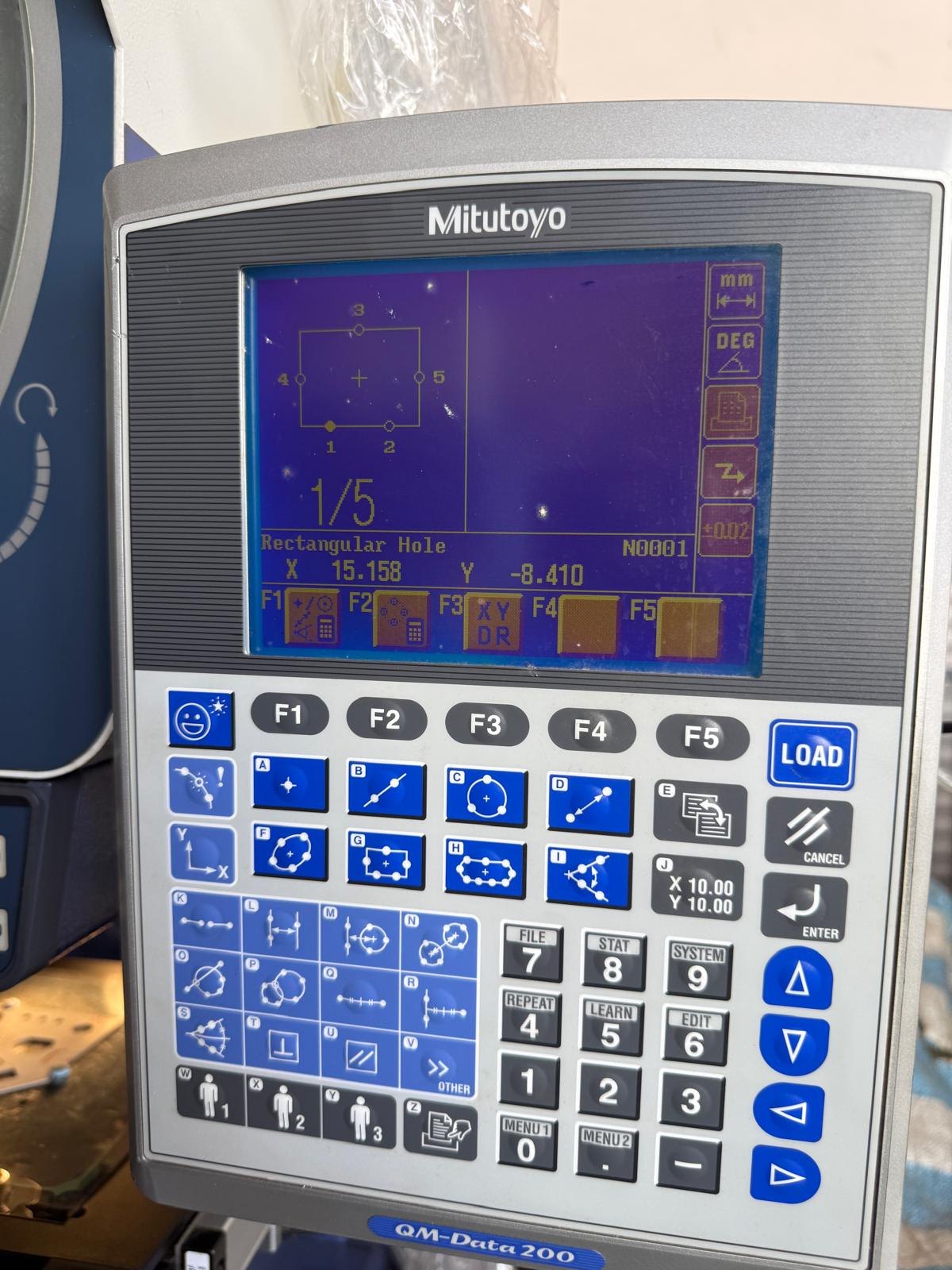 Mitutoyo PJ-A3000 Profile Projector 11.8" W/ 264-141E Data Processing ...