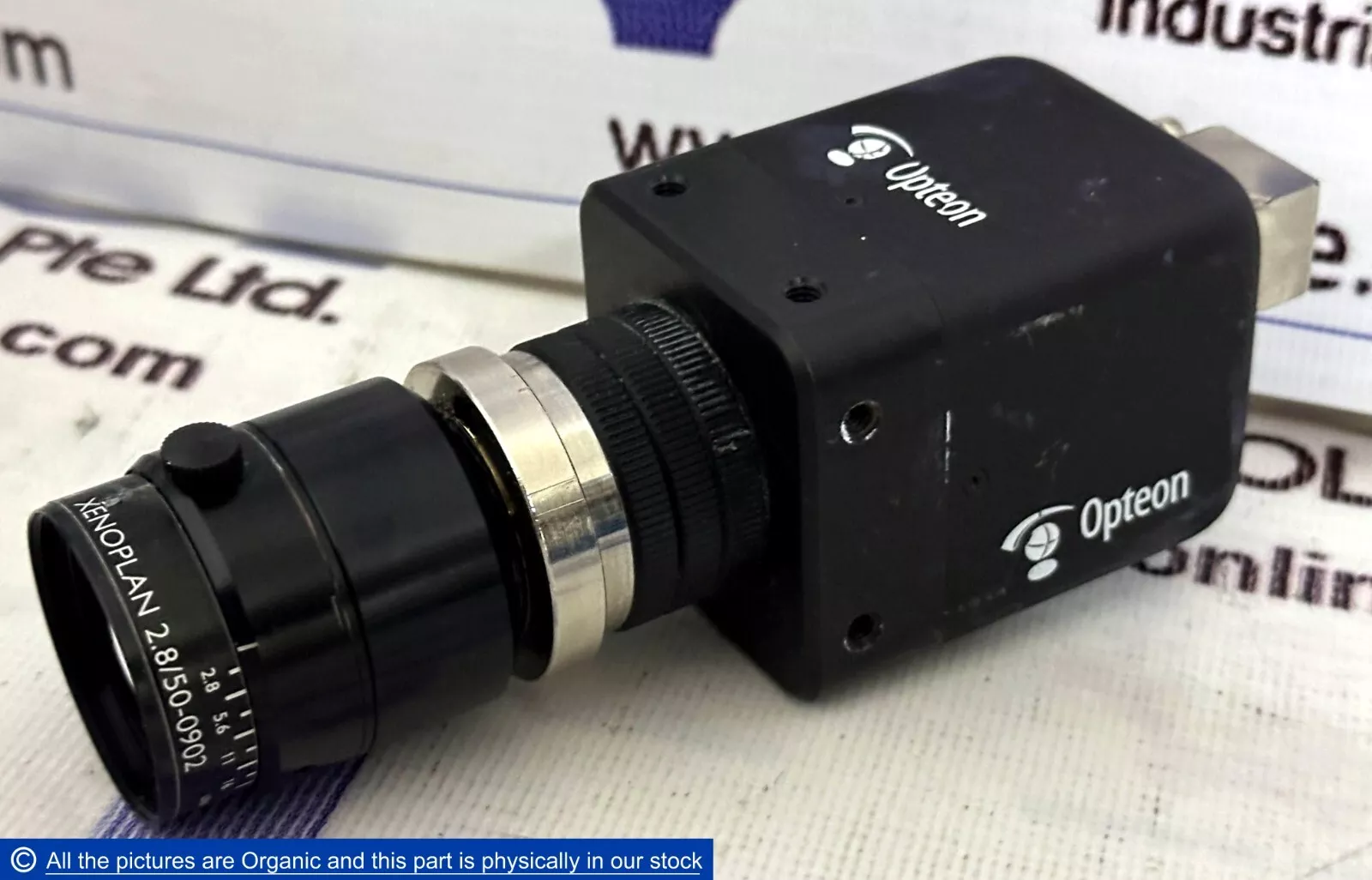 Opteon B2L-015 Machine Vision CCD Camera W/ Schneider Xenoplan 2.8/50 ...