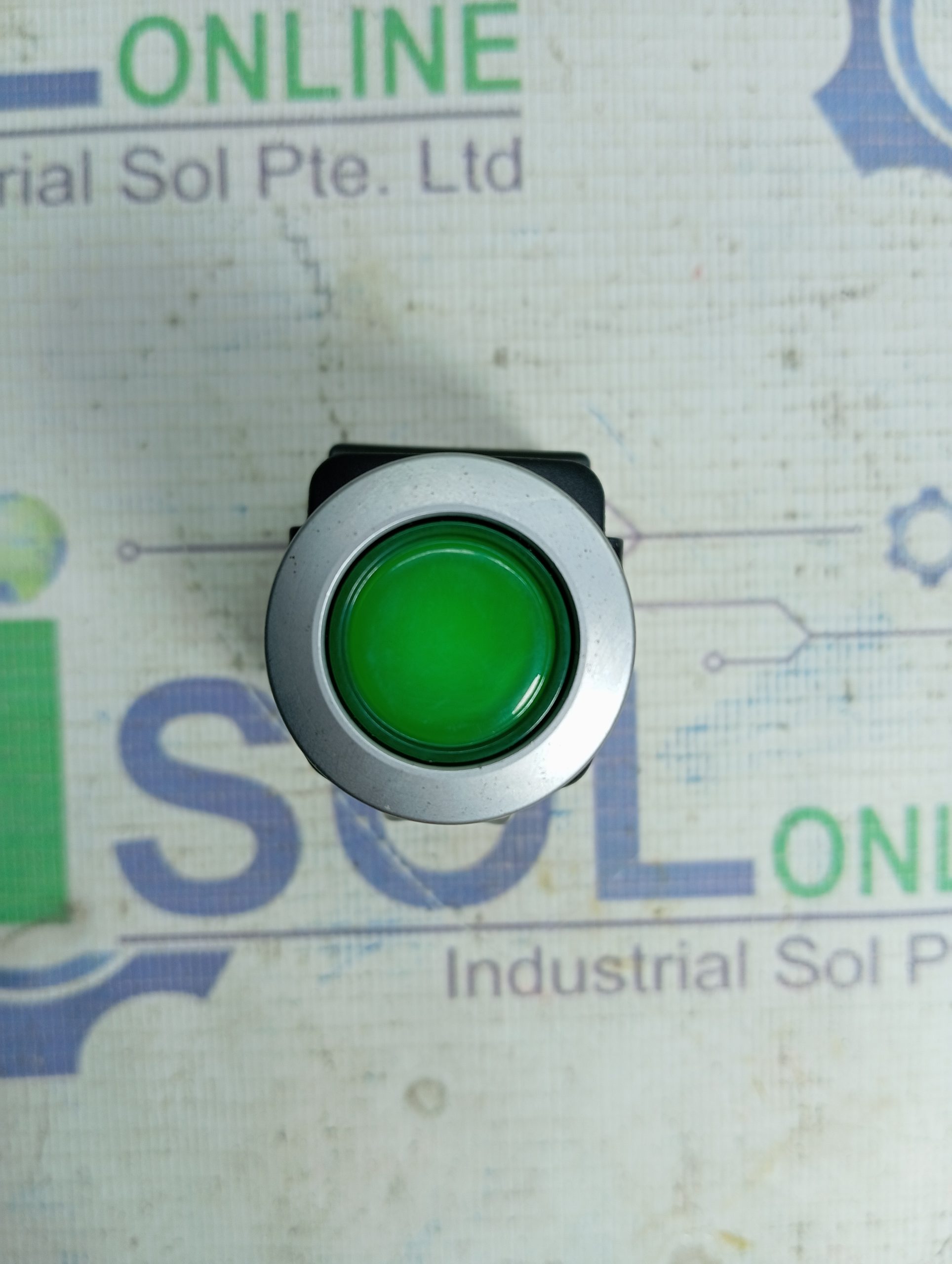KG AUTO KGX-JMD21G LED Lamp Green Push Button Switch KG Series 12/24VDC ...