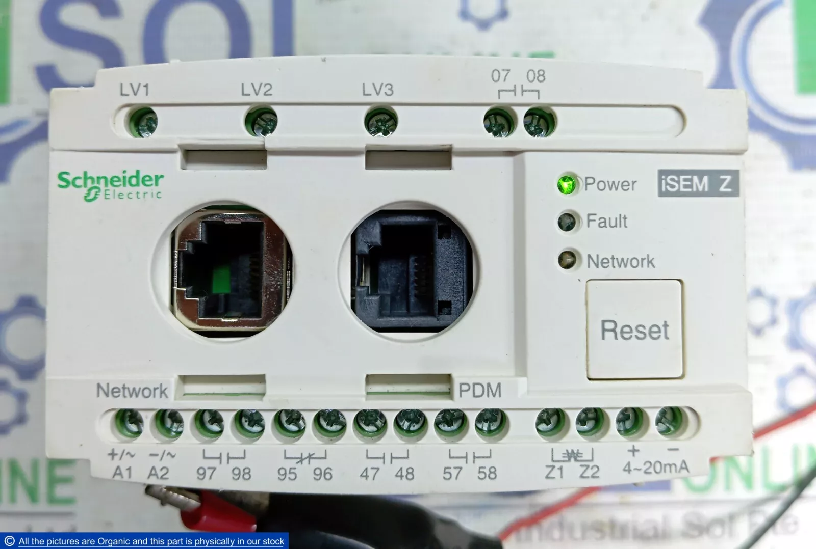 Schneider iSEMZ-WRUH Motor Protection Relay EOCR-iSEM 0.5-100A Overcurrent Relay - Industrial ...