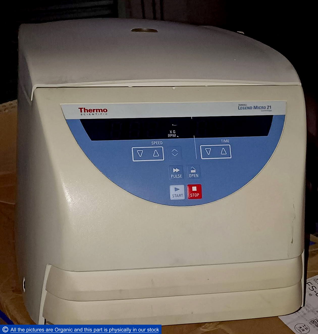 Thermo Fisher Sorvall Legend Micro 21 Microcentrifuge Rapid Separation ...
