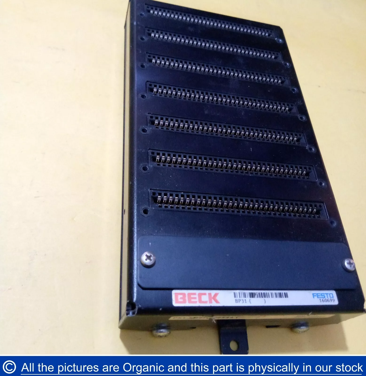 Festo E.IPC-BP31 160699 BP31-H00 PLC Base Module for PS1 Beck control ...