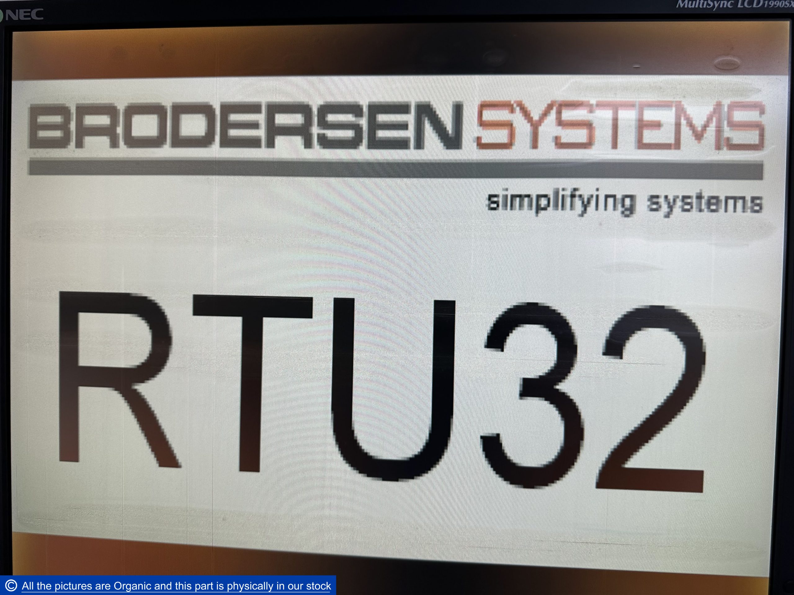 Brodersen RTU32 RTU & PLC Unit UCN-26IOA/221B0110.D SW. BS1.52/CE.1.16. ...