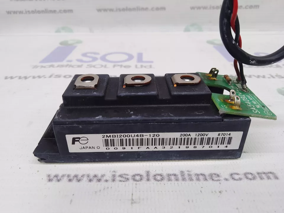 Fuji Electric 2MBI200U4B-120 Diode Power Transistor Module 200A 1200V ...