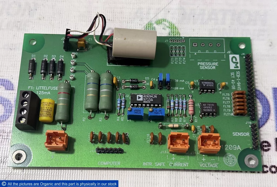 Orbisphere 1209A.001 Sensor Board Assy 1209A For 3662 EX ATEX ...