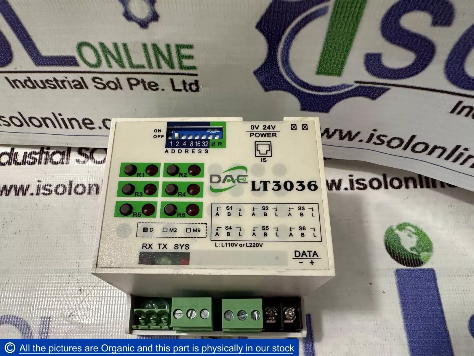 DAE LT3036-V14 Six Circuit Switch Interface Smart Lighting Control DAE ...