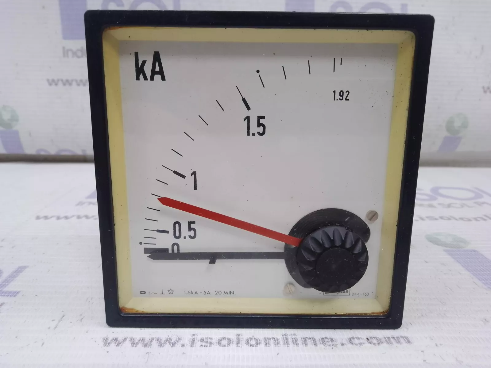 Crompton 244-16J Din Panel Meter 1.6KA-5A 20 Min. Crompton Instruments - Industrial SOL Pte Ltd