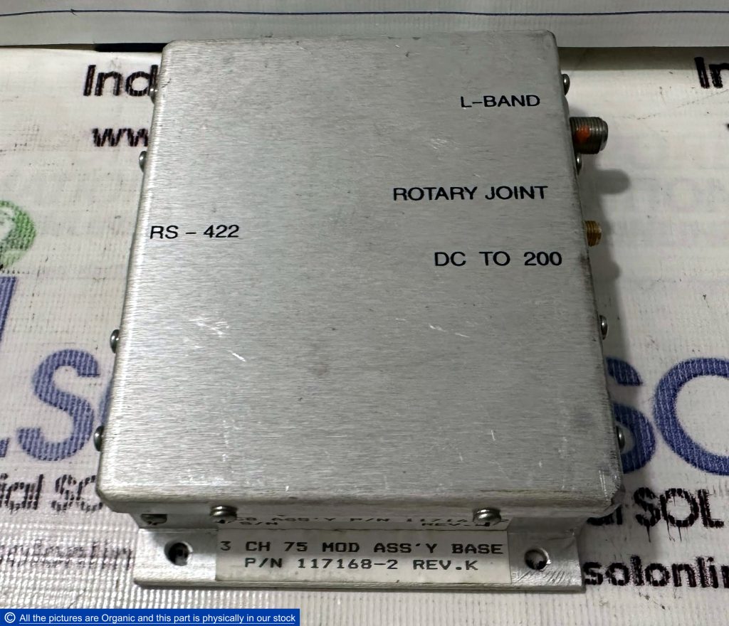 Seatel 117163-2 Rev. D 3CH 75 Ohms Modem Assy. 117168-2 Base Rev. K ...
