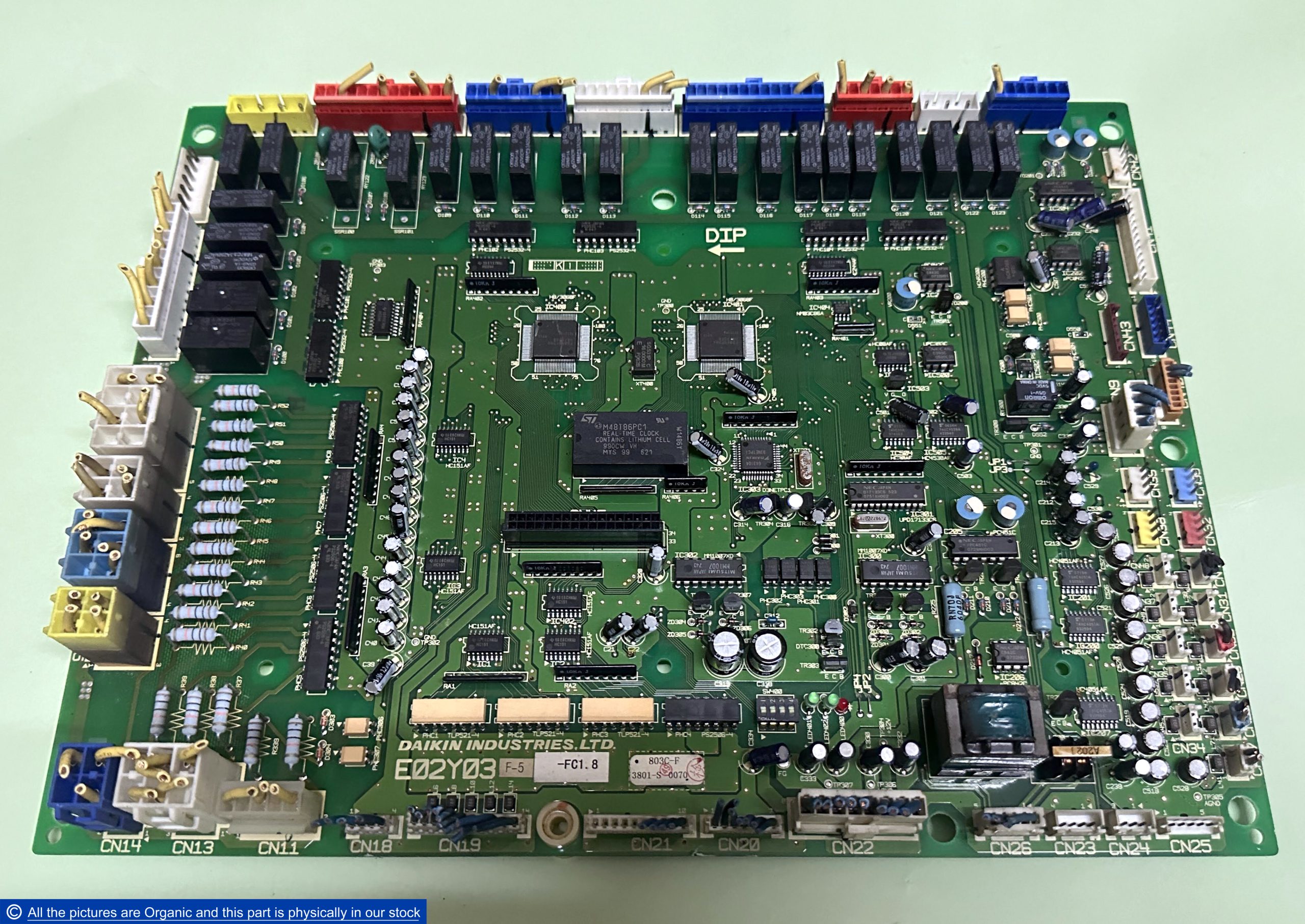 Daikin E02Y03 F-5-FC1.8 Air Cooled Chiller Motherboard PCB E02Y03F5FC18 ...