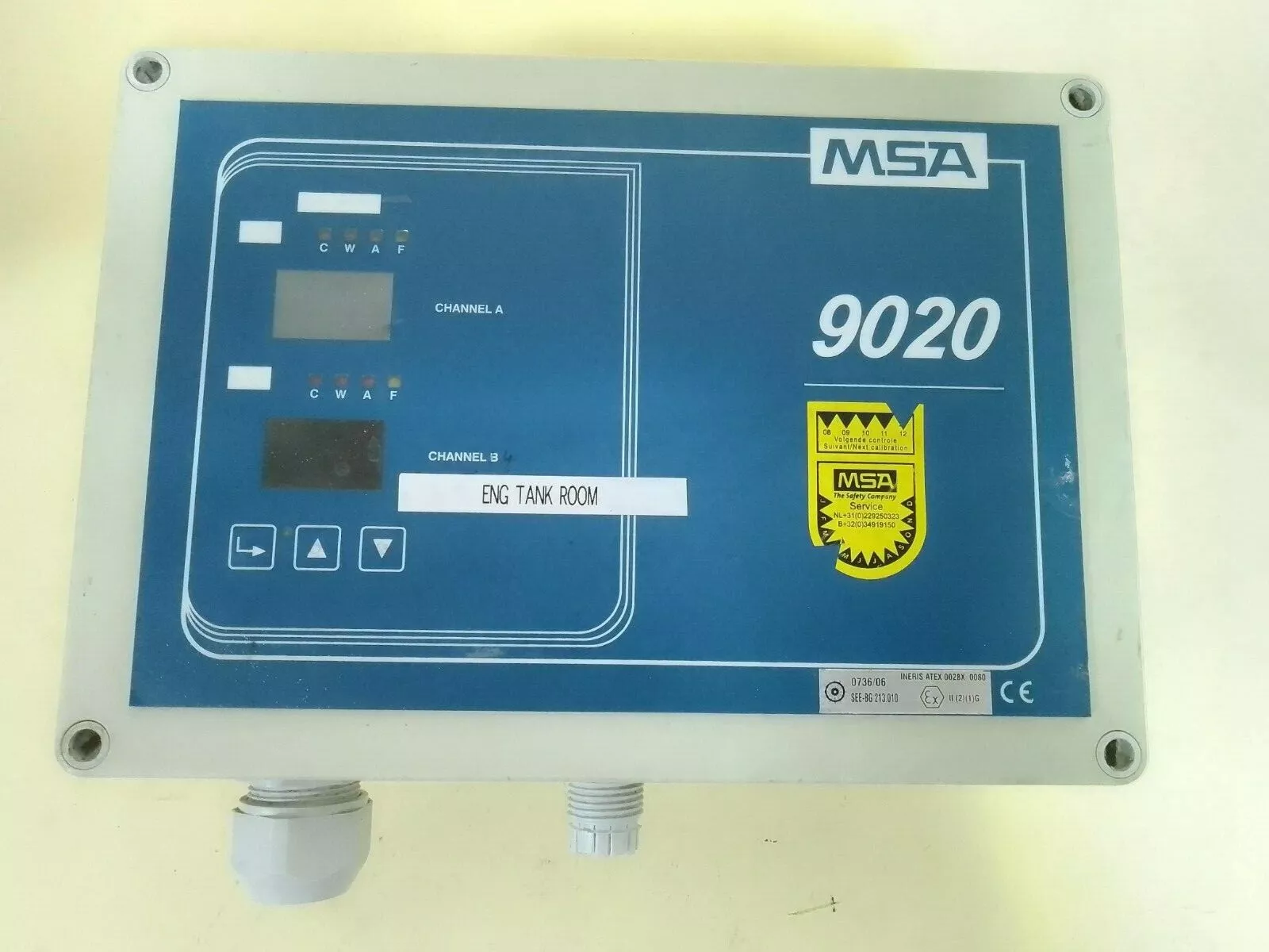 MSA 9020 Fixed lel Gas 20 Channel Control Module - Industrial SOL Pte Ltd