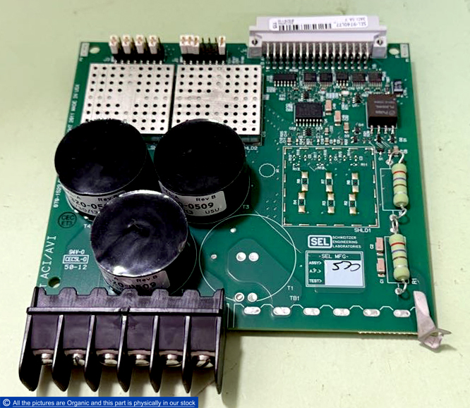 SEL Schweitzer SEL-9740L77 Power Distribution Module 070-1529 Rev E 320 ...