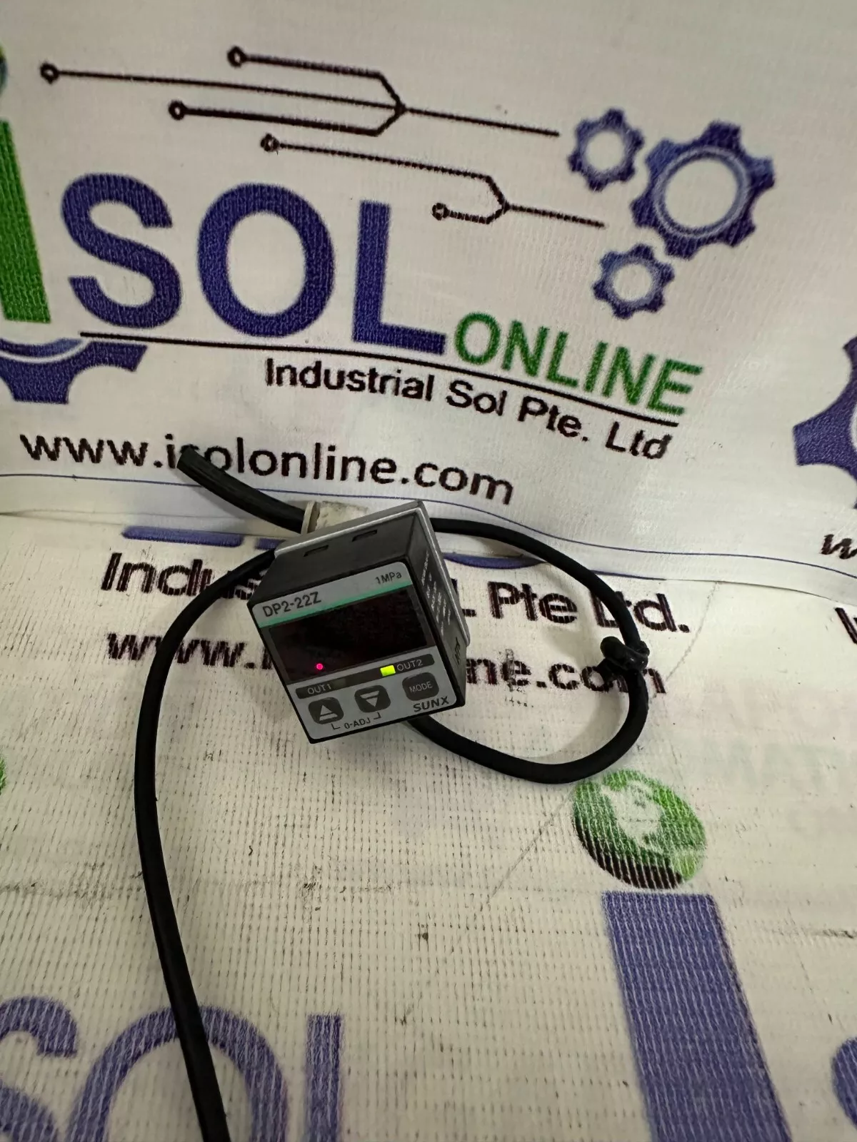 Sunx DP2-22Z Digital Pressure Sensor 1MPa DP2-Series 24VDC Panasonic ...