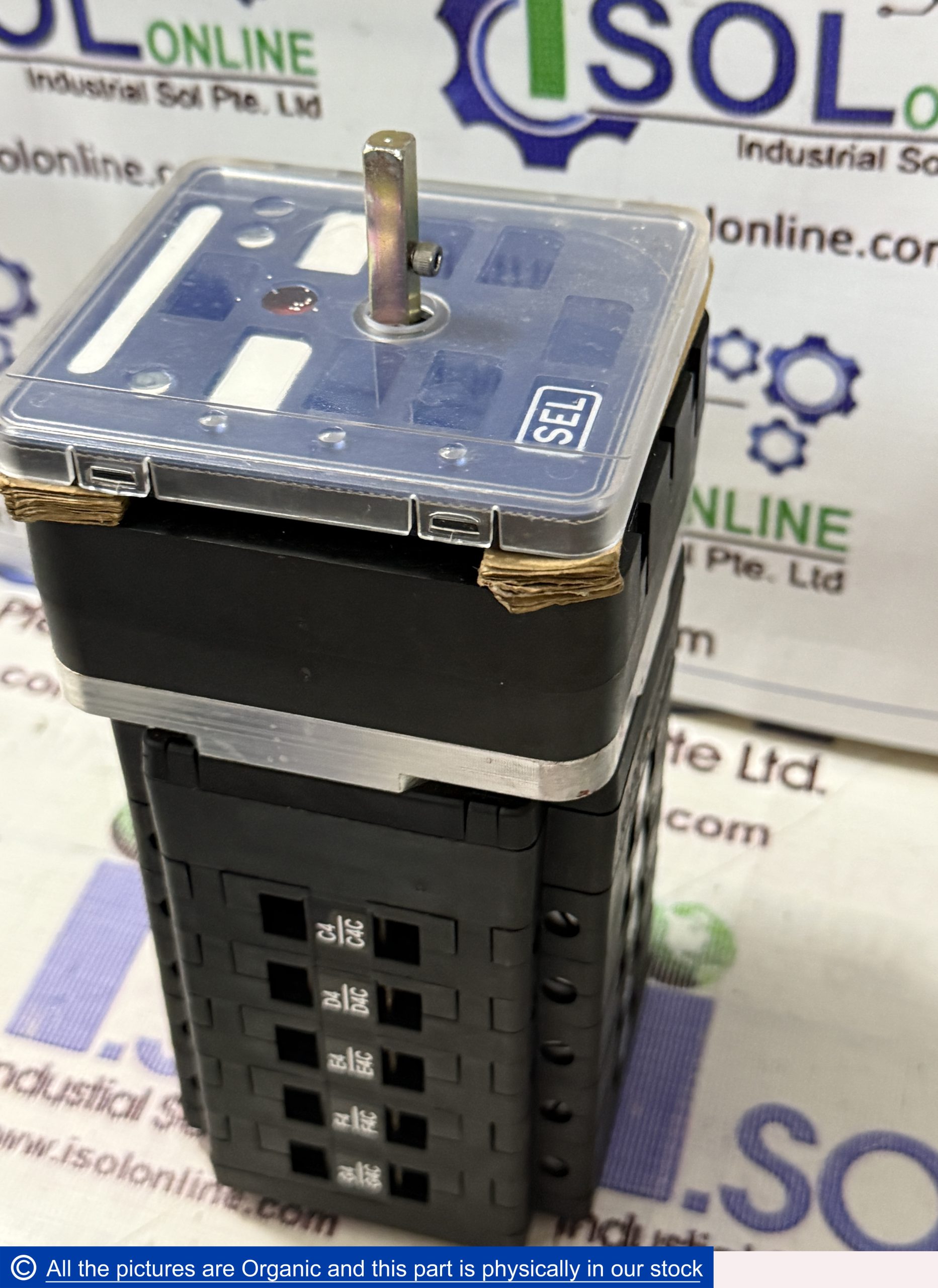 SEL RS52-69KN Rotary Switch RS52 69KN Schweitzer Engineering ...