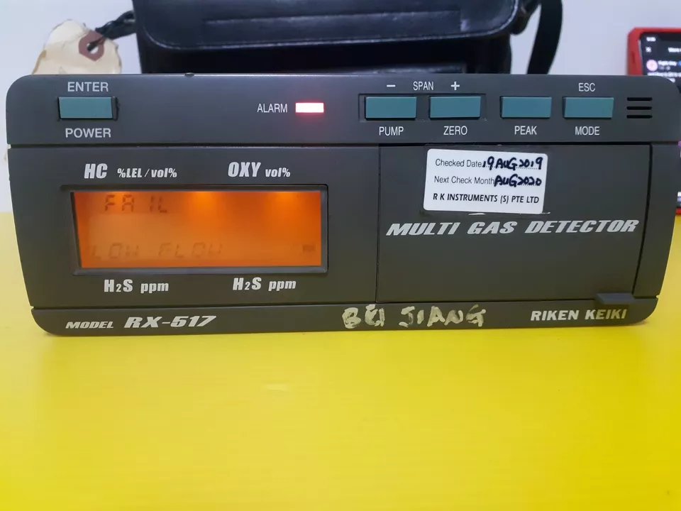 Riken Keiki RX-517 Multi Gas Detector RK Instruments RX517 Exiad IIBT3X ...