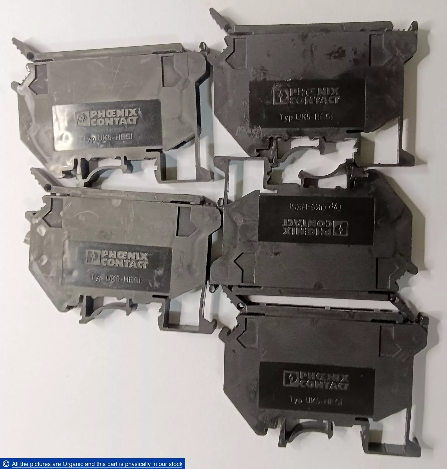 Phoenix Contact UK5-HESI Fuse Modular Terminal Block 6.3A 800V 4mm2 Lot ...