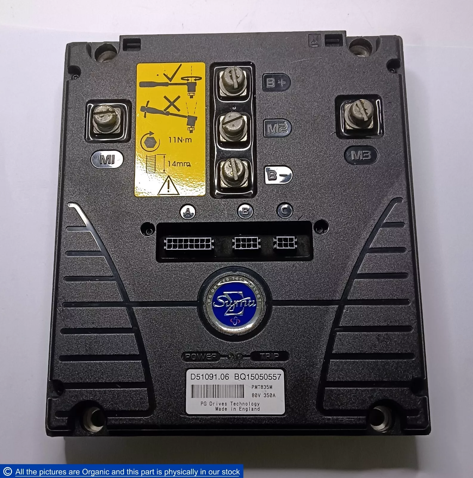 Sigma D51091.06 PG Drive Controller PMT835M 80V 350A For Electric ...