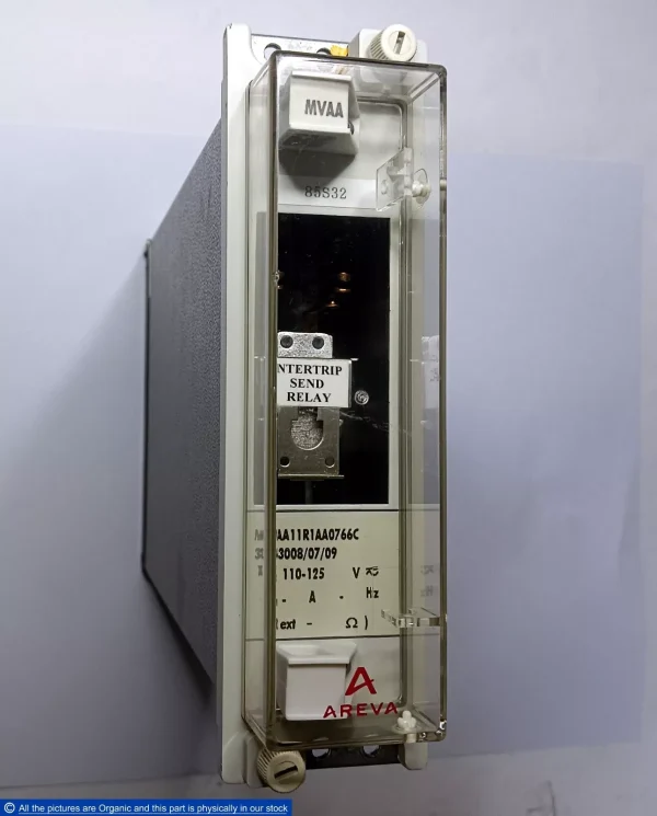Areva MVAA11R1AA0766C Intertrip Send Relay 3443008/07/09 MVAA-Series ...