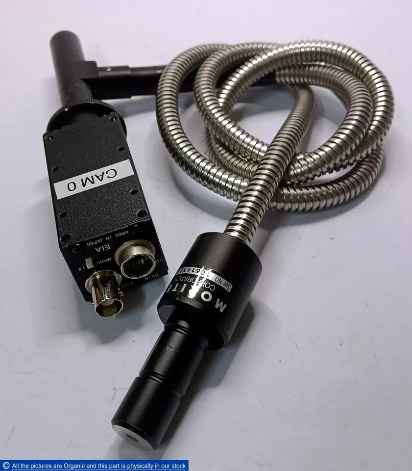 Vision Camera W/ Lens & Moritex Stop Light for Datacon DS9000e Wafer ...