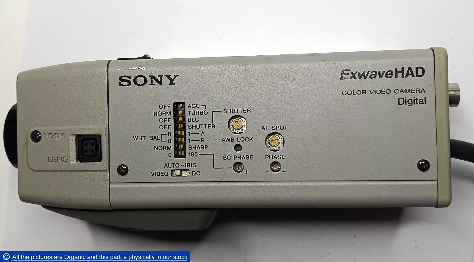 Sony ExwaveHAD SSC-DC58AP CCD Color Camera for Trinocular Microscope ...