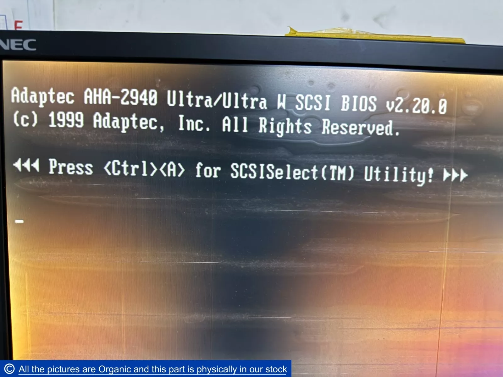 Adaptec AHA-2940W/2940UW PCI SCSI Controller BIOS v2.20.0 917306-18 ...