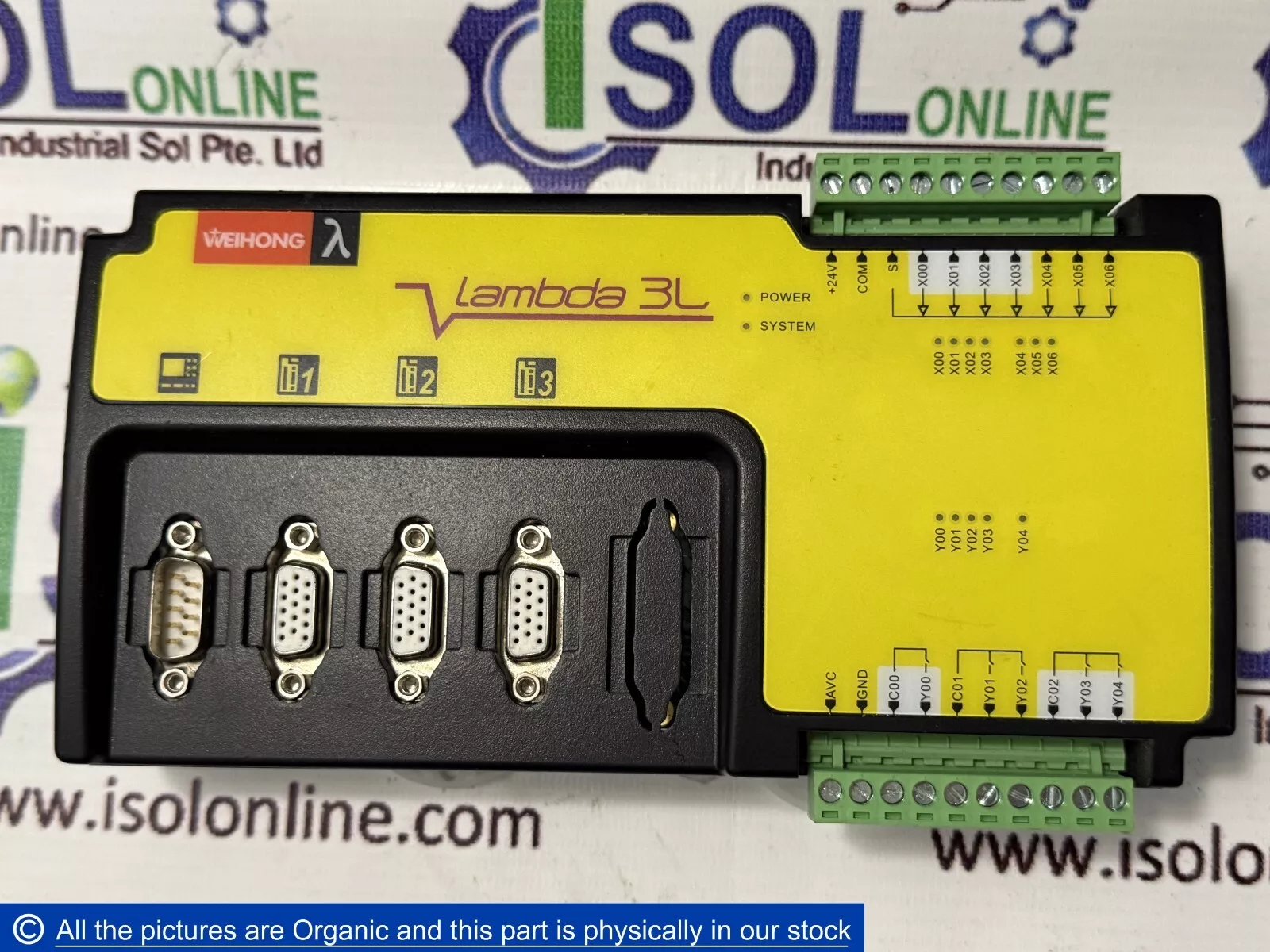 WEIHONG Lambda 3L CNC Controller Lambda3L A1 For CNC Motion Control Systems - Industrial SOL Pte Ltd