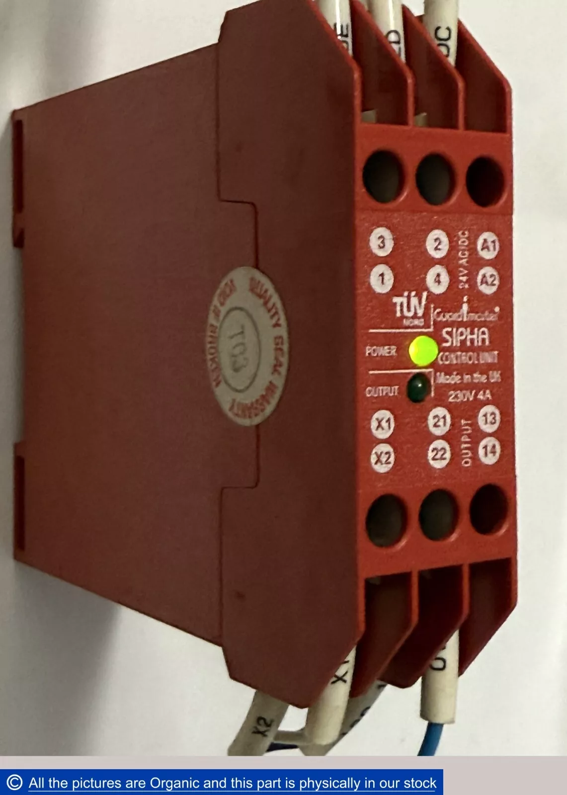 Allen-Bradley SIPHA 1 Control Unit 32013 Guardmaster Safety Relay 24V ...