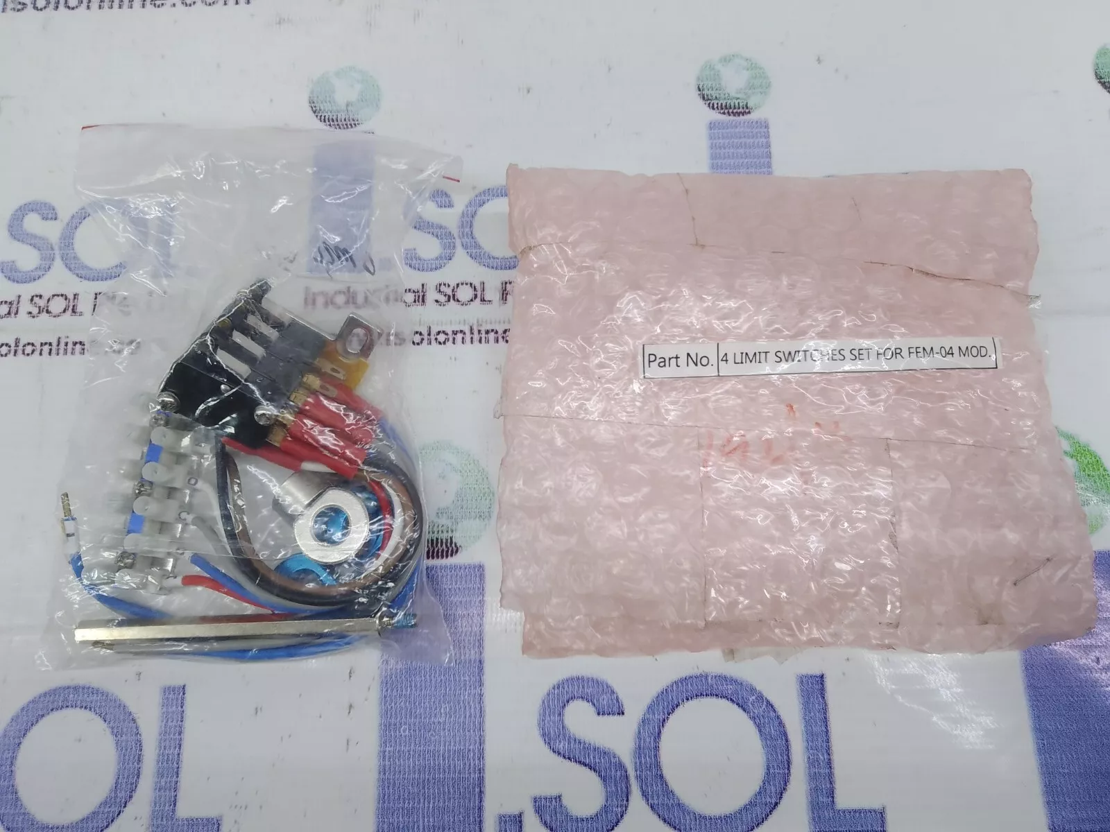 OMRON 4 Limit Switches Set For FEM-04 MOD. Omron Automation ...