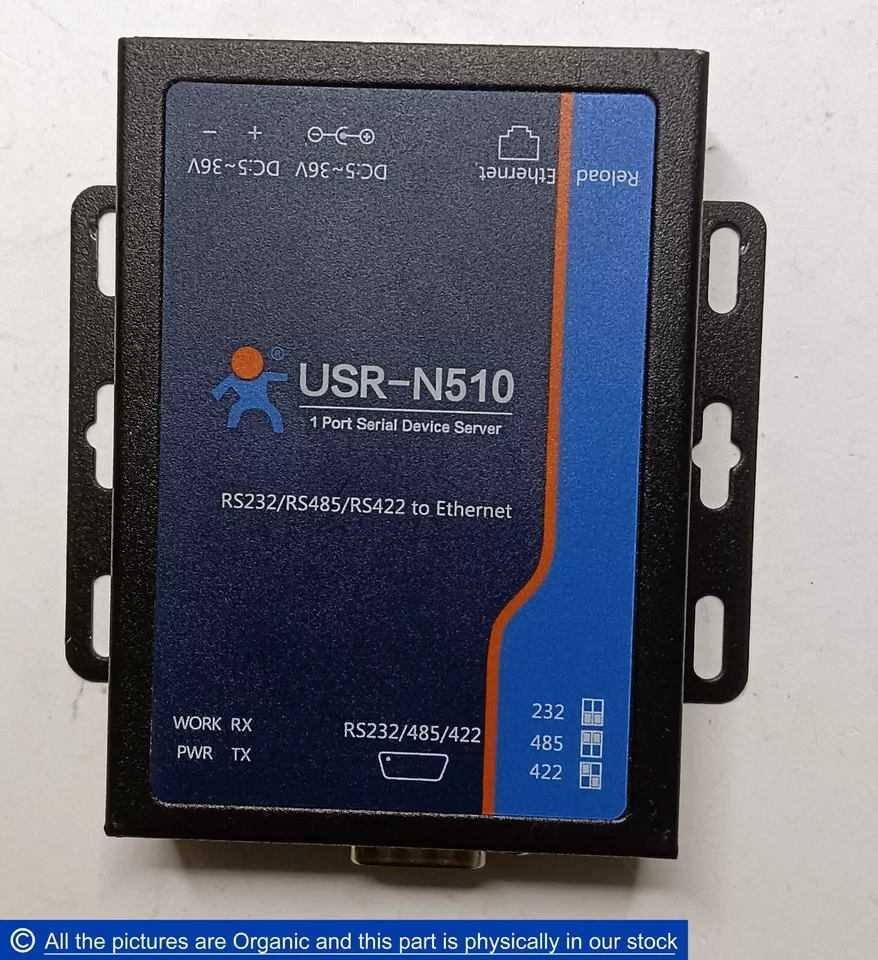 USR IOT USR-N510 1-Port Serial Device Server RS232/RS485/RS422 To ...