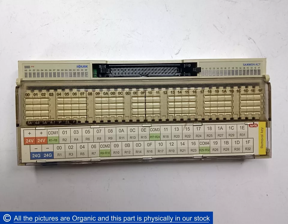 Samwon ACT R32C-YNT 32-Point Terminal Relay Module R32C Series DC24V 5mA - Industrial SOL Pte Ltd