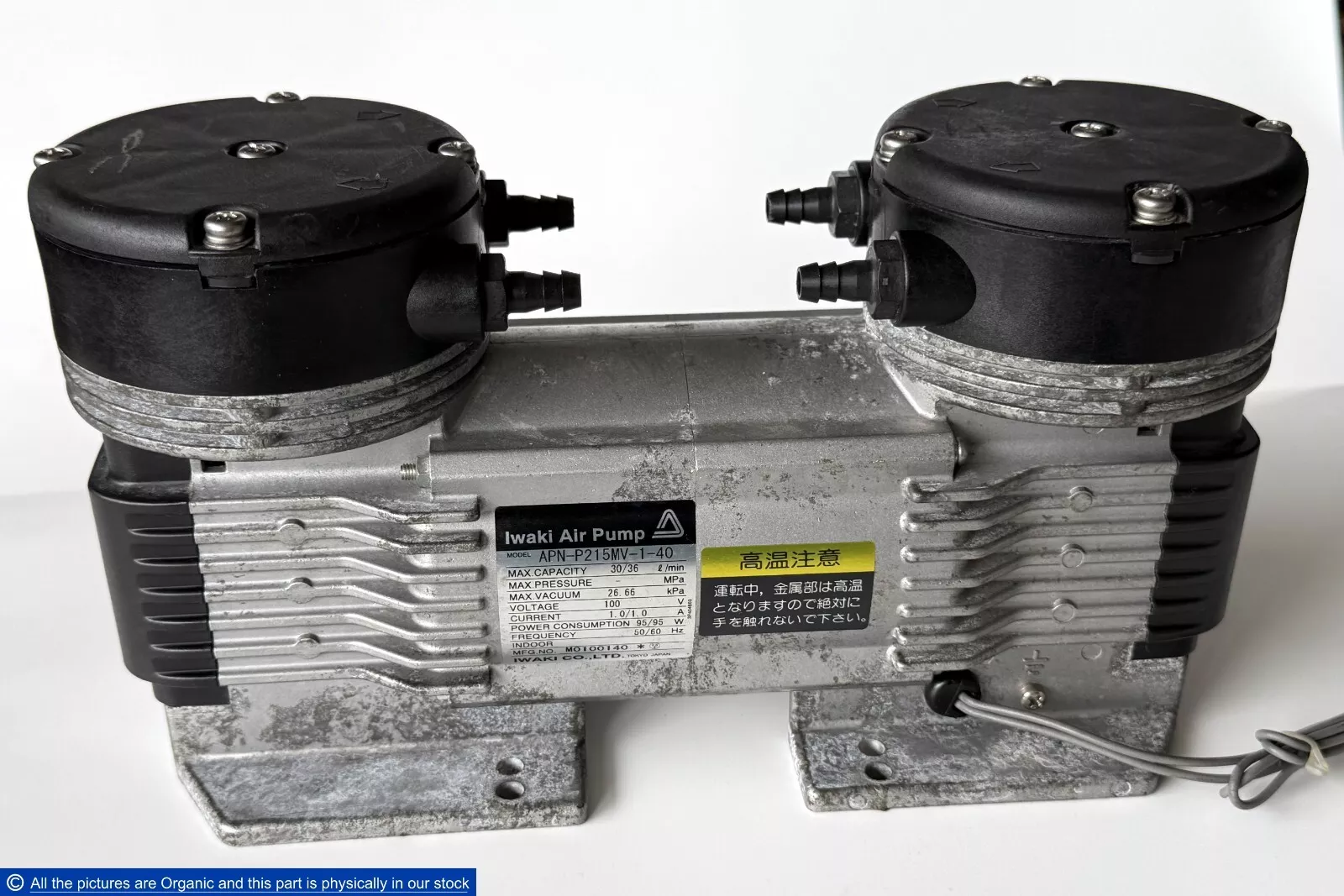 Iwaki APN-P215MV-1-40 Diaphragm Air Pump 30/36 L/min 26.66kPa Chemistry Analyzer - Industrial ...