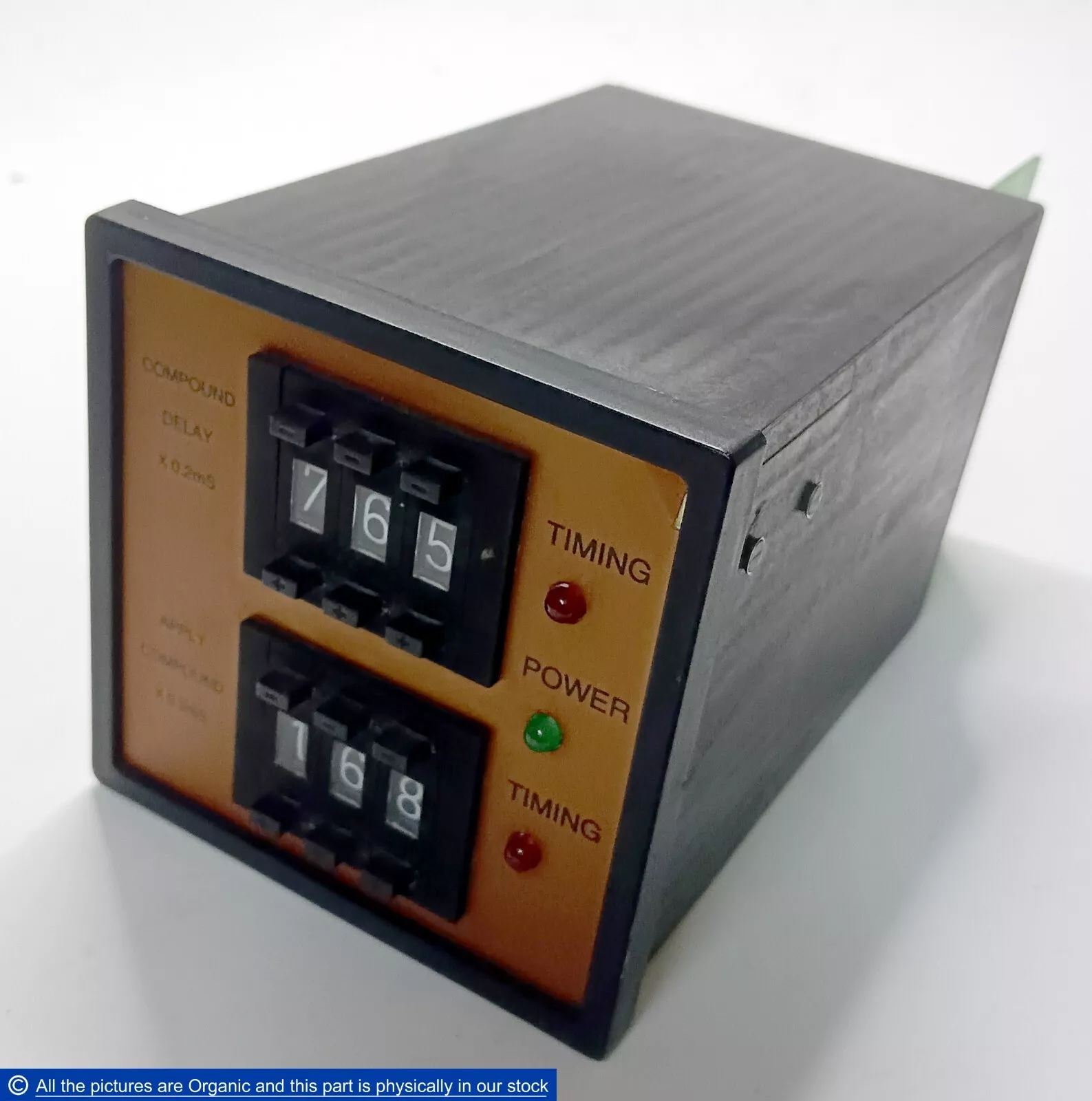 CMB Engineering 697729C Industrial Timing Control Unit Panel Meter ...