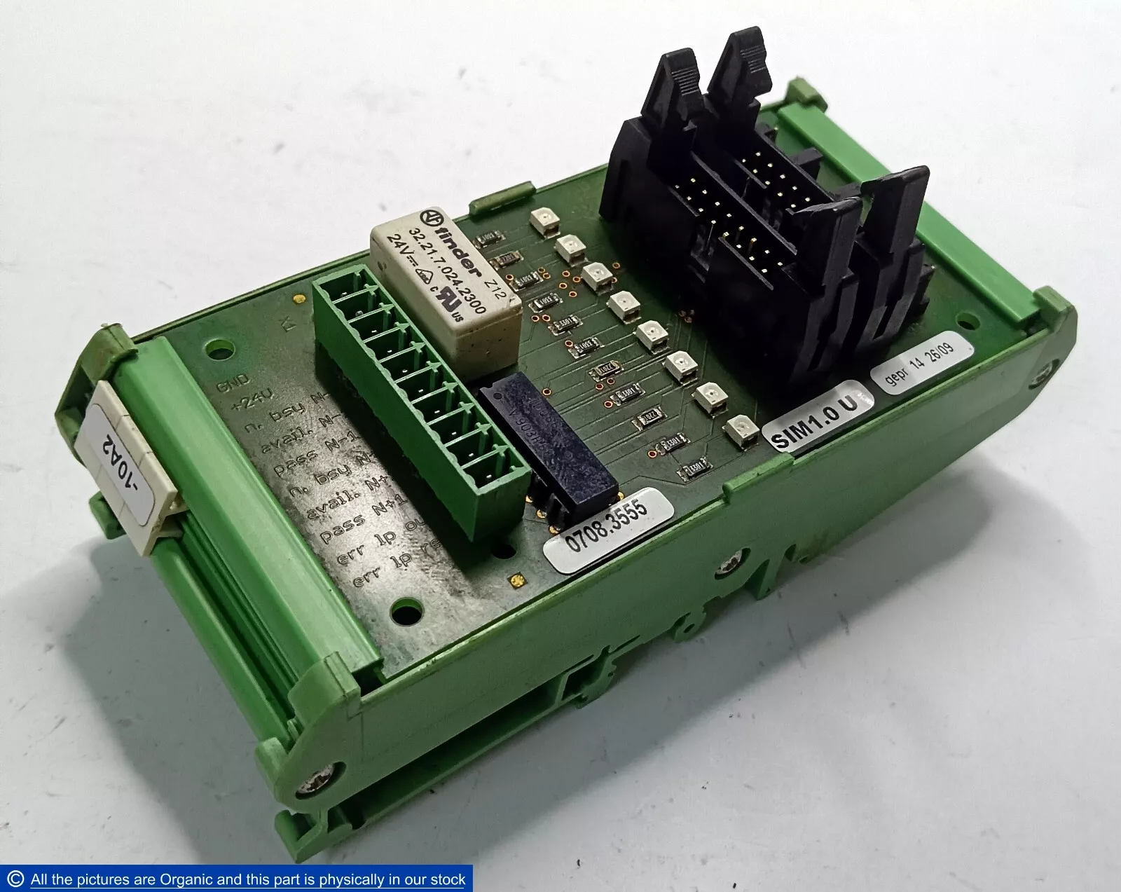 SIM1.0 U Smema Interface Module PCB SIM10U DIN Rail I/O Terminal Board ...