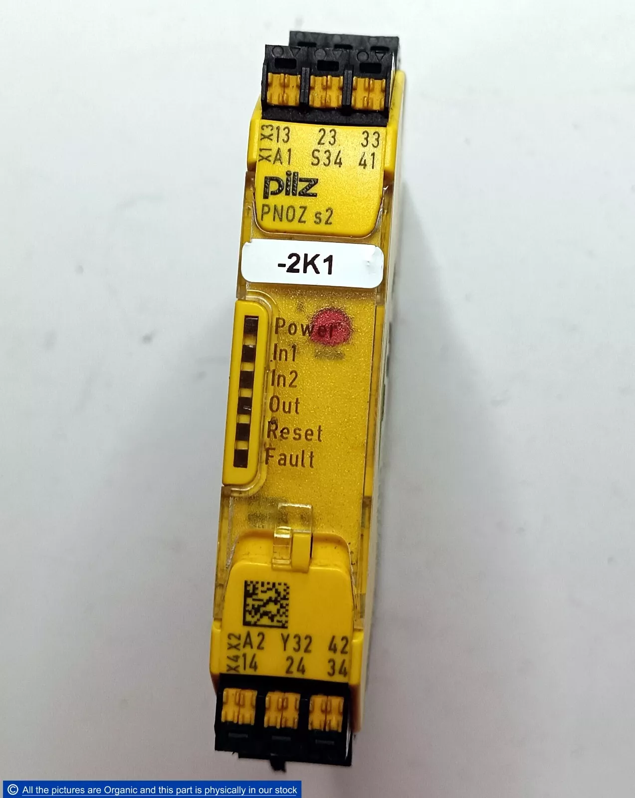 Pilz PNOZ s2 C 24VDC 3n/o 1n/c Safety Gate Monitoring Relay 751102 ...