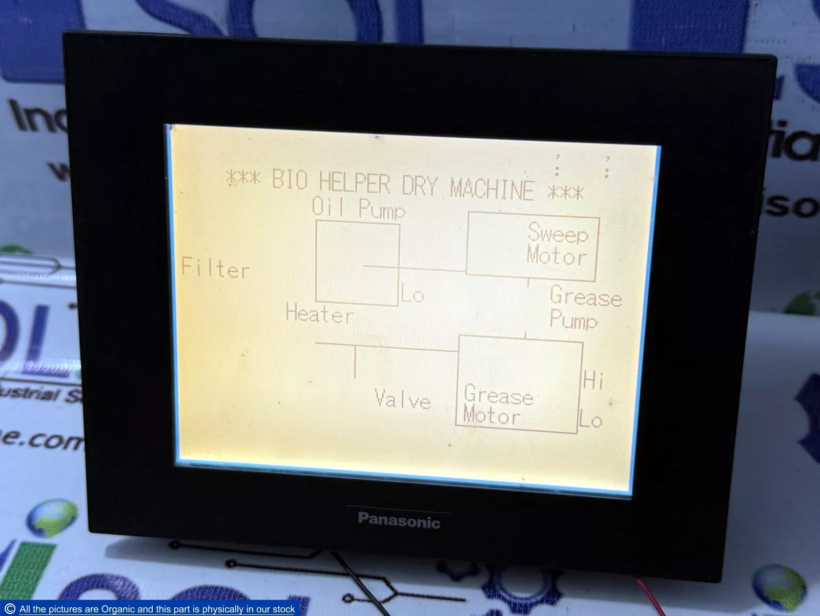Panasonic AIG32MQ02D 5.7" Programmable Display GT32 Touchscreen HMI ...