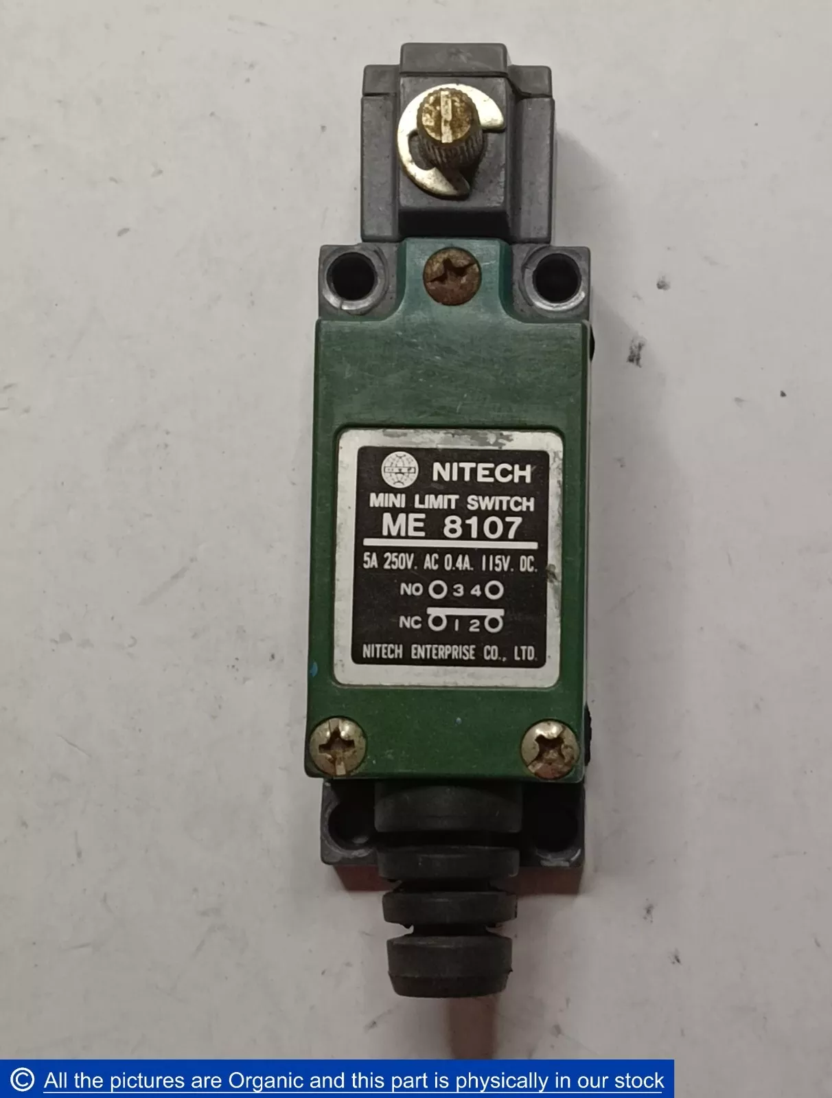 Nitech ME 8107 Mini Limit Switch ME-8107 5A 250VAC 0.4A 115VDC Nitech ...