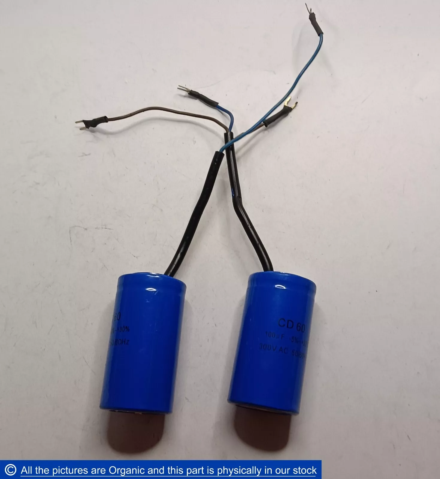 CD60 100uF 300VAC Motor Start Capacitor for AC Motor Pump Machine Lot ...