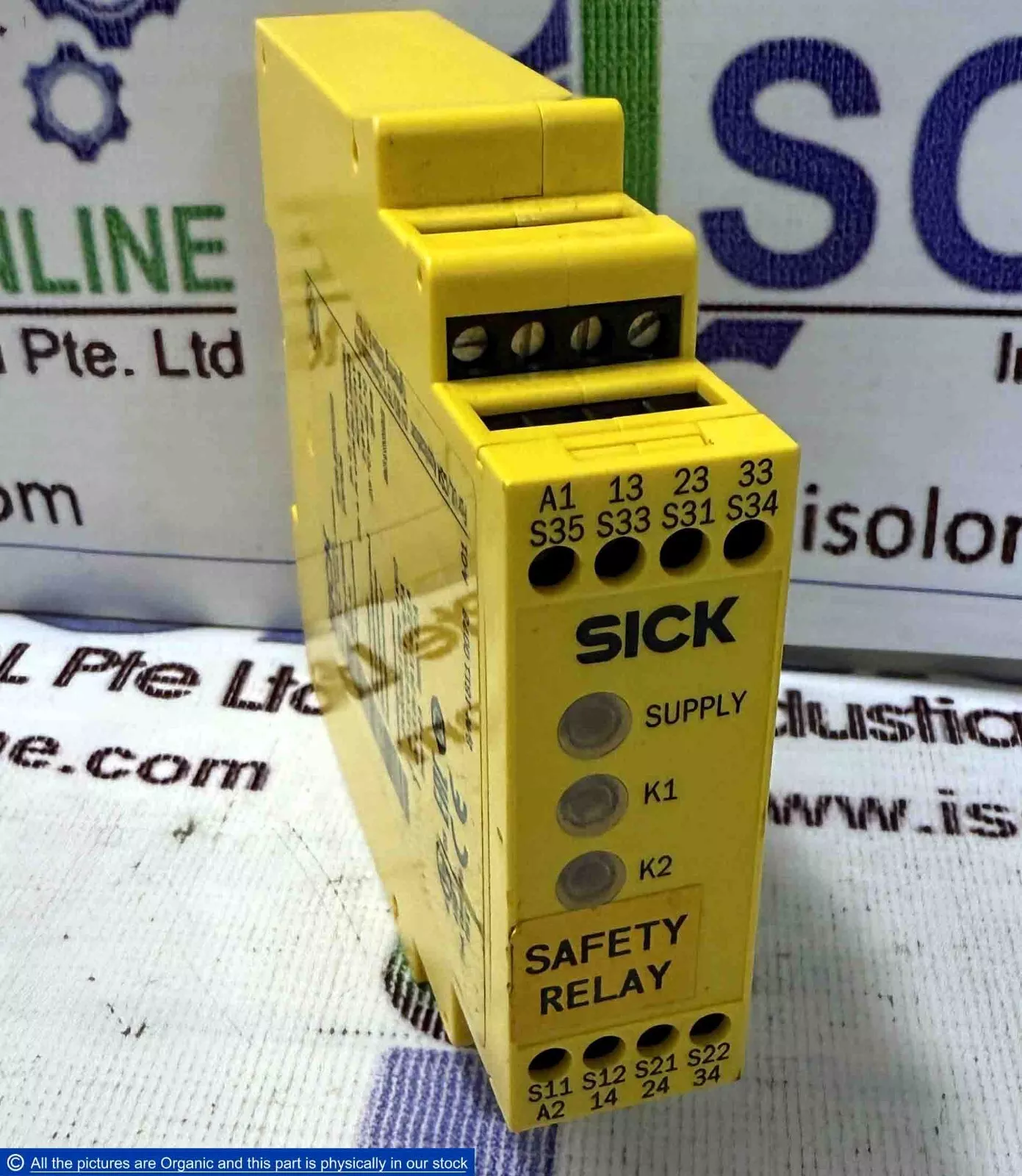 Sick UE48-30S2D2S1 Safety Relay 1067636 24VAC/DC 2.6W 25ms UE48-30S ...