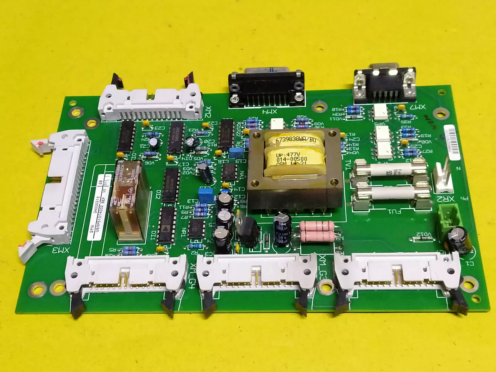 MGE 34000317XD-1EA PCB Controller Board 34000318 Merlin Gerin ...