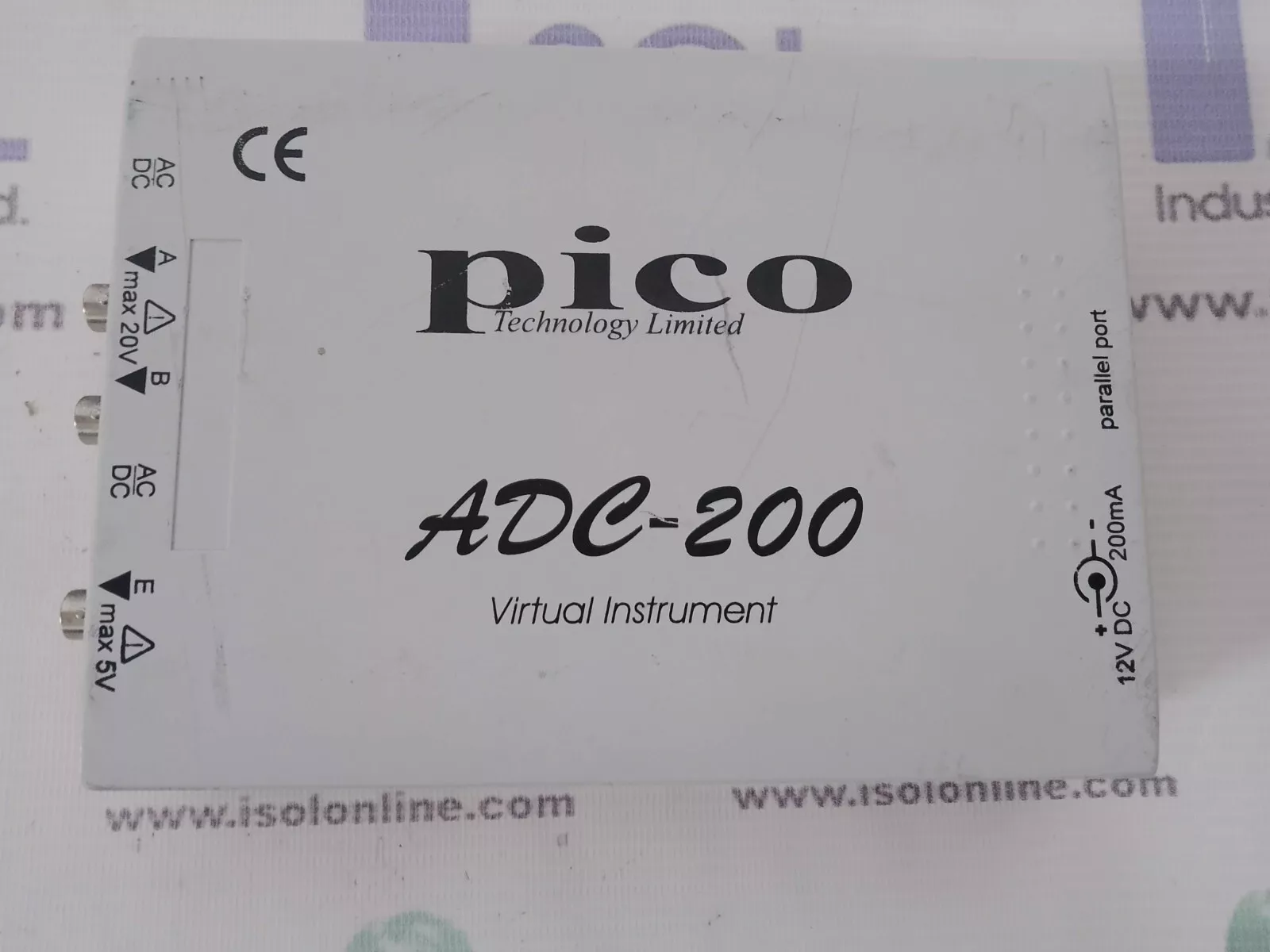 Pico ADC-200 Dual-Channel Analog to Digital Converter DAQ Virtual ...