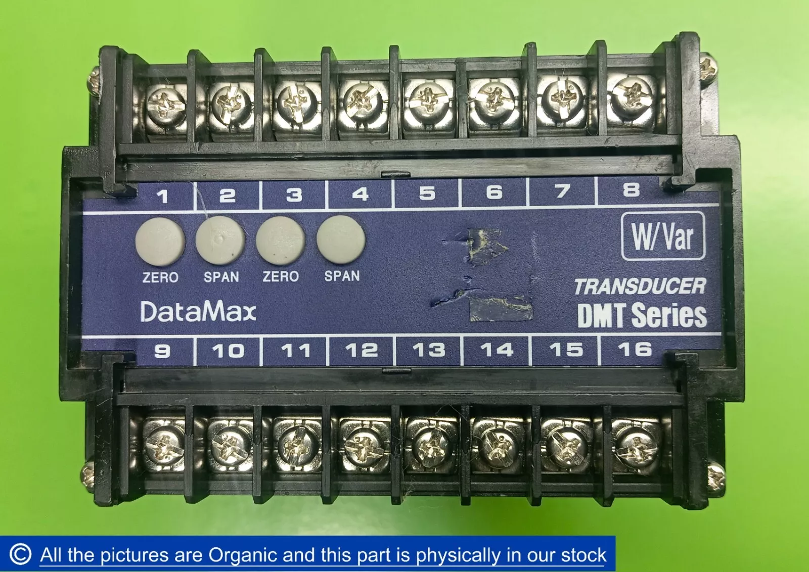 DataMax DMT-WR1 W/Var Single Phase Transducer DMT Series DMTWR1 1-Phase 2-Wire - Industrial SOL ...