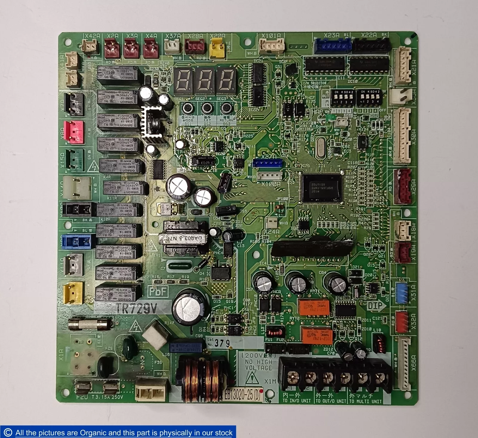 Daikin EB13020-25 D Display & Control Board VB-1E9-101C For VRV Air ...