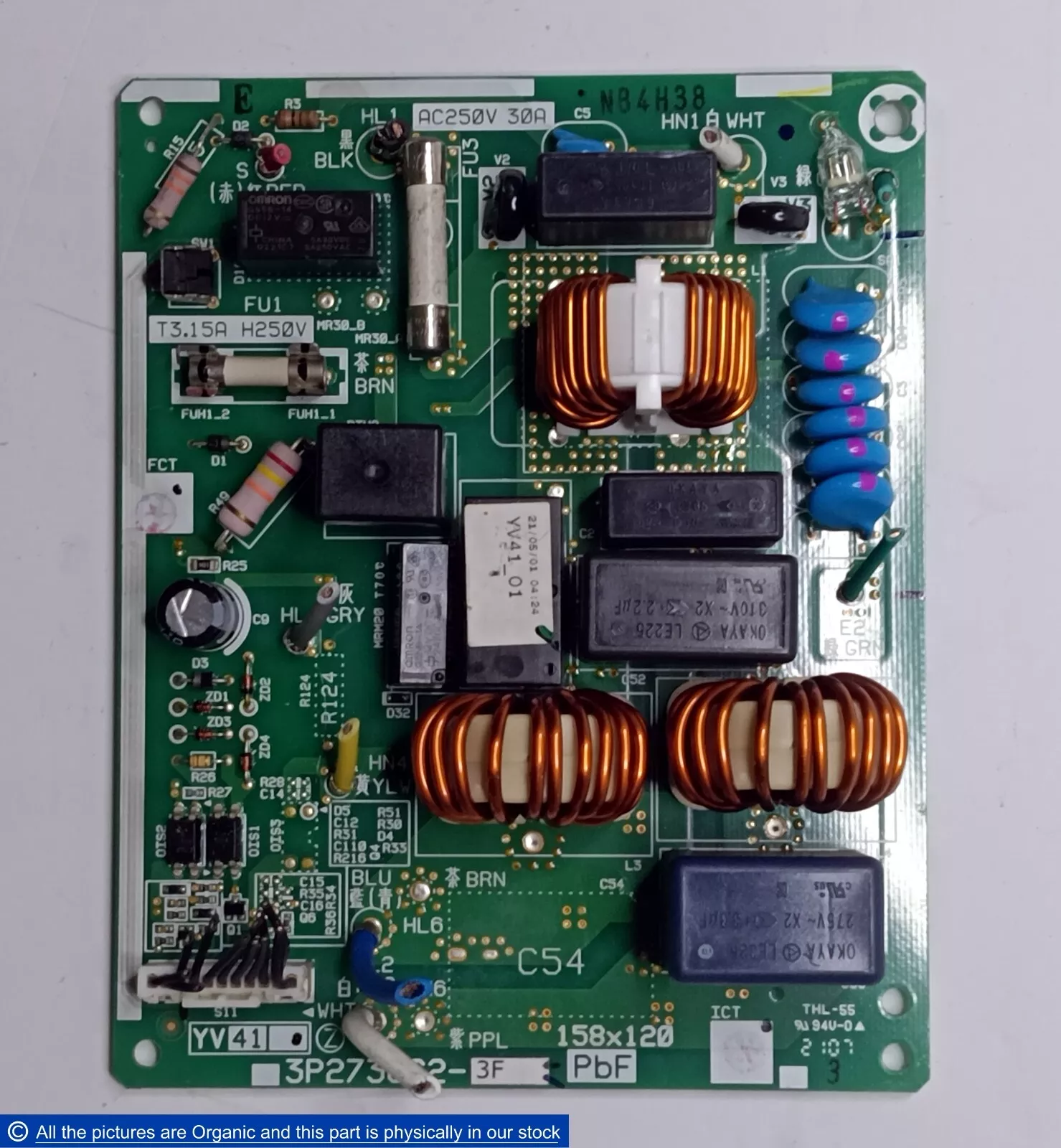 Daikin 3P273862-3F Filter PCB Assy YV41_01 For Daikin Air Conditioner ...