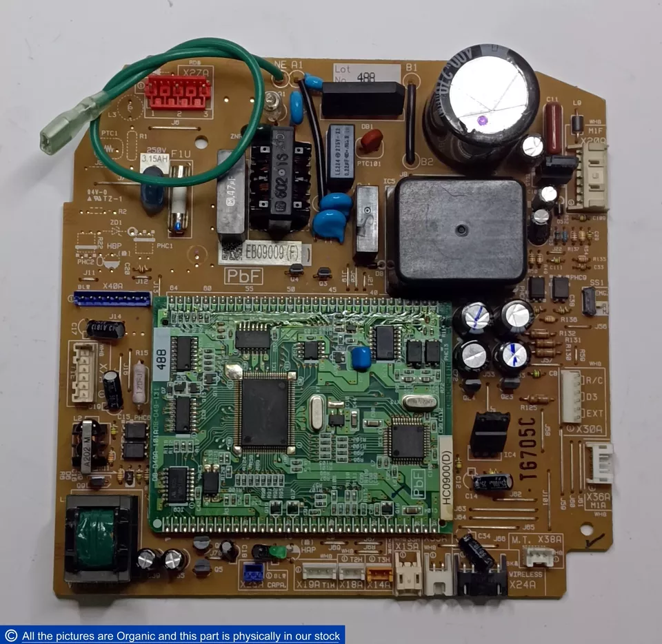 Daikin EB09009 F Vrv Air Conditioning Indoor Unit PCB Assy HC0900 D DB ...