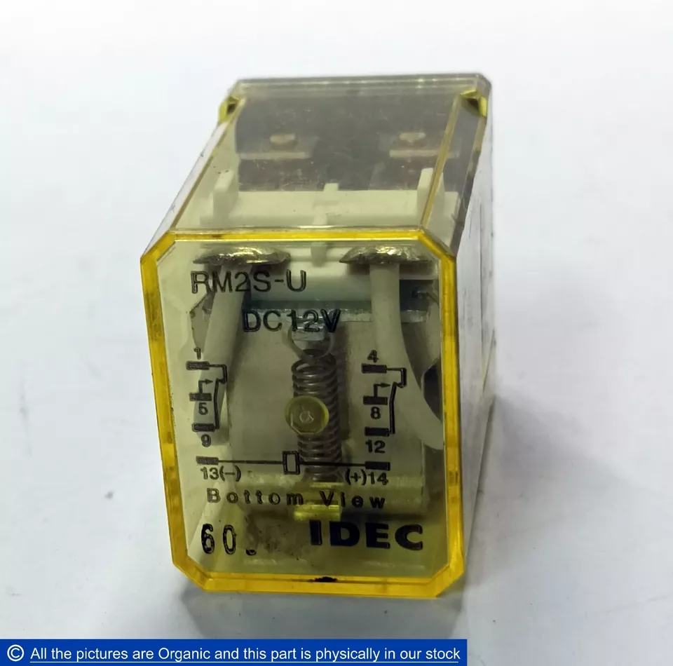 Idec RM2S-U General-Purpose Miniature Power Relay 12VDC RM Series ...