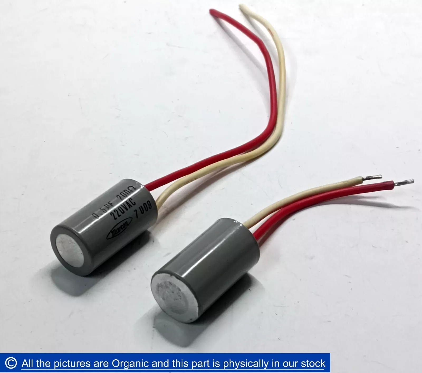 Marcon 7U09 Capacitor 0.5uF 200Ohm 220VAC Lot Of 2 - Industrial SOL Pte Ltd