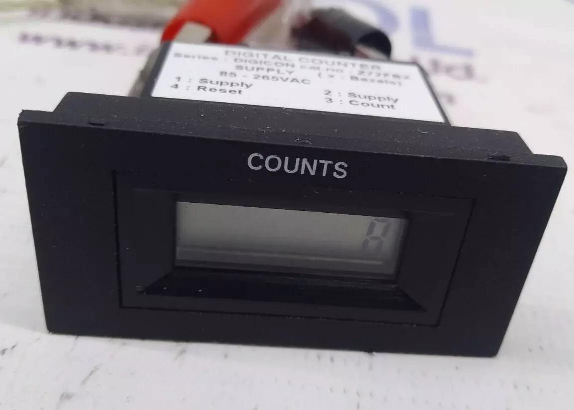 GIC Digicon Z72FBX Digital Counter Panel Mount X: Bezels 85 - 265 VAC ...