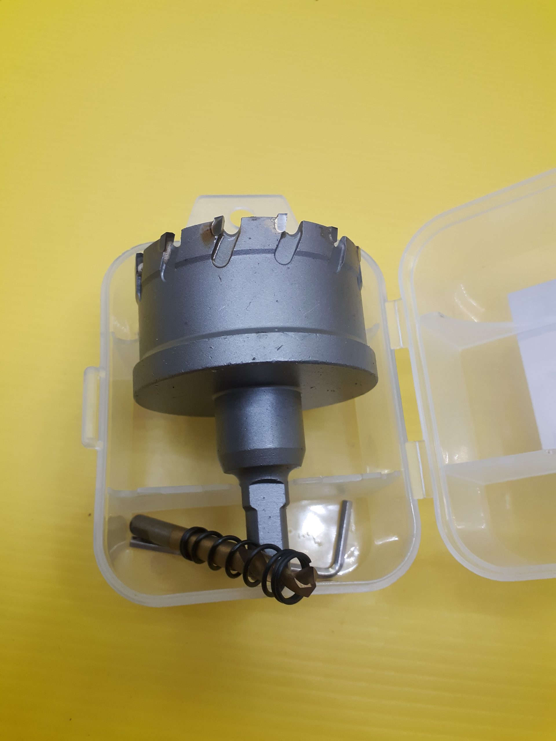 60mm Tungsten Carbide Tipped TCT HOLE SAW Cutter Drill Bit for Metal ...