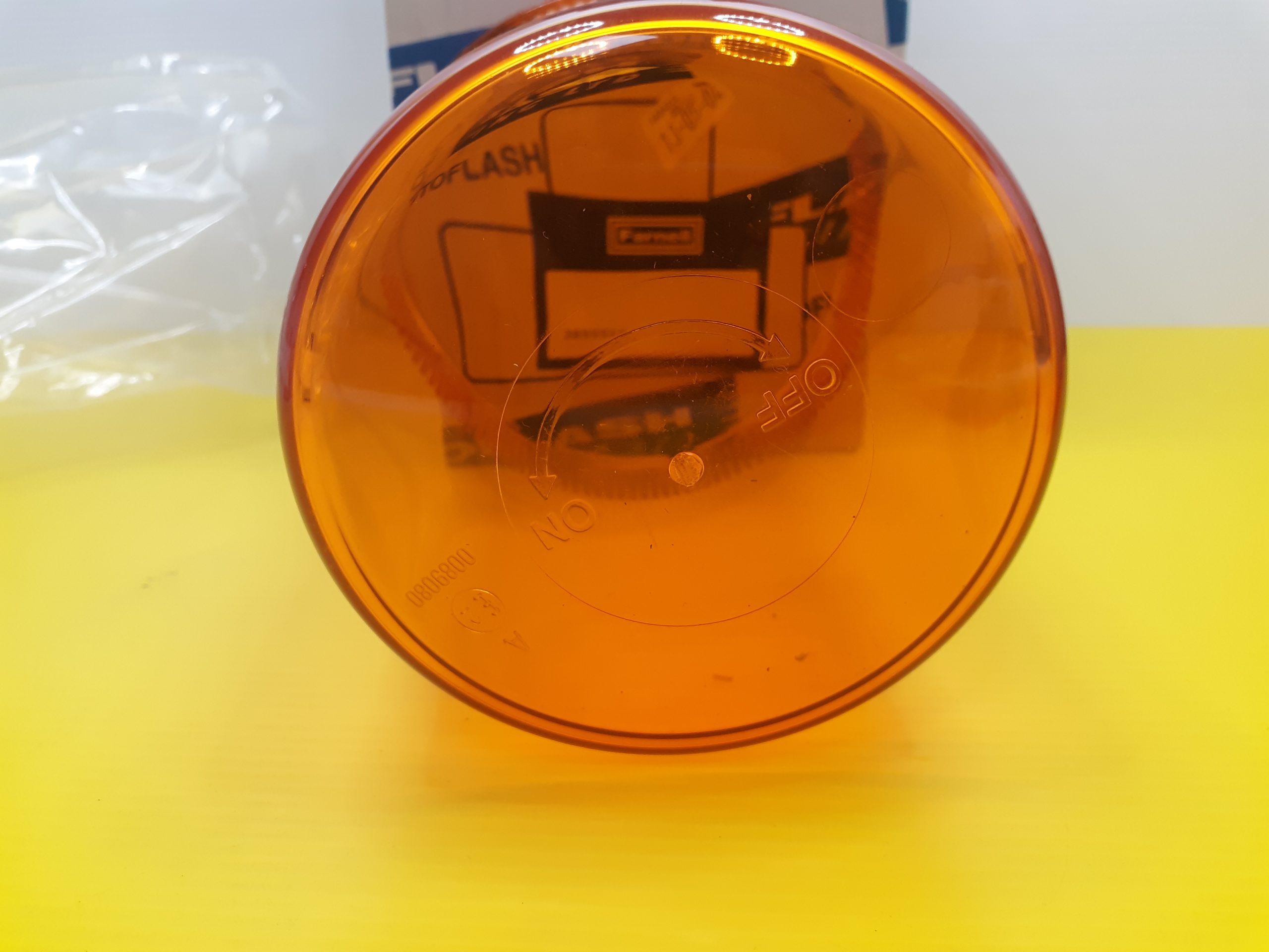 Moflash Signalling/Farnell 3099593 Amber Lens Cover Signal Indicator ...